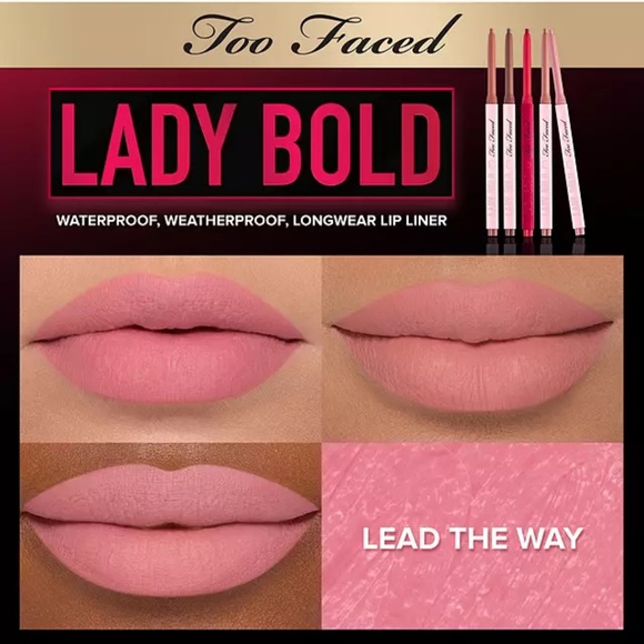 Too Faced | Makeup | Too Faced Lady Bold Demimatte Longwear Lip Liner ...
